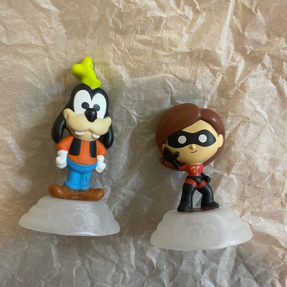 Disney | Toys | Mcdonalds Disney 0 Goofy And Mrs Incredible | Poshmark